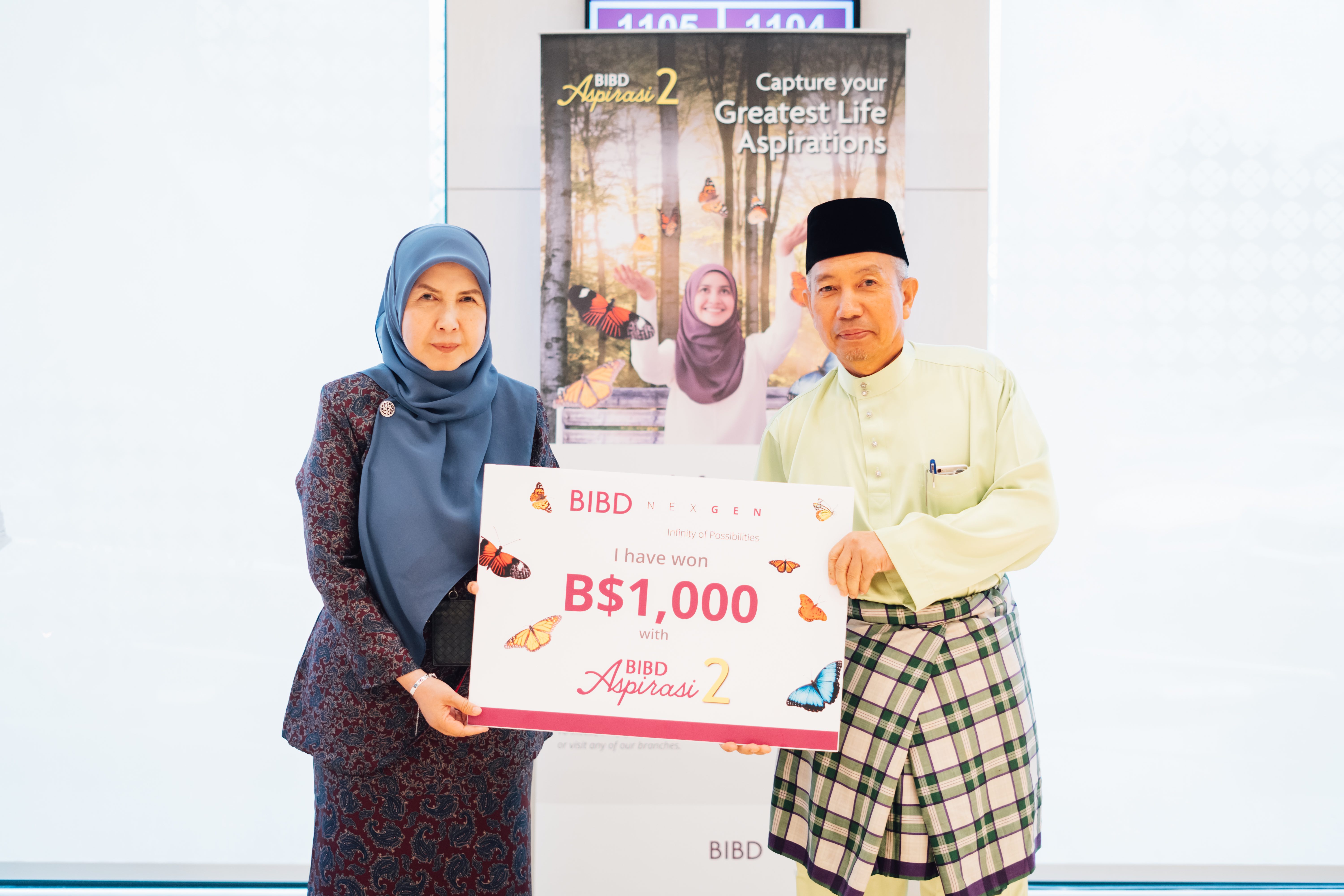 Berita 2021b - 35 pemenang BIBD Aspirasi 2 bawa pulang BND1,000...